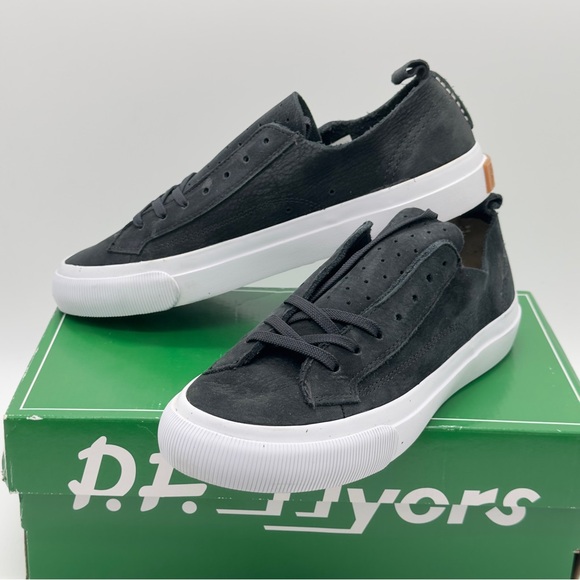 P.F. Flyers | Shoes | Pf Flyer Black Suede Leather Sneaker Shoes Sz 8 ...